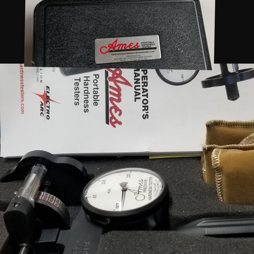 What Comes with a New Ames Portable Hardness Tester?